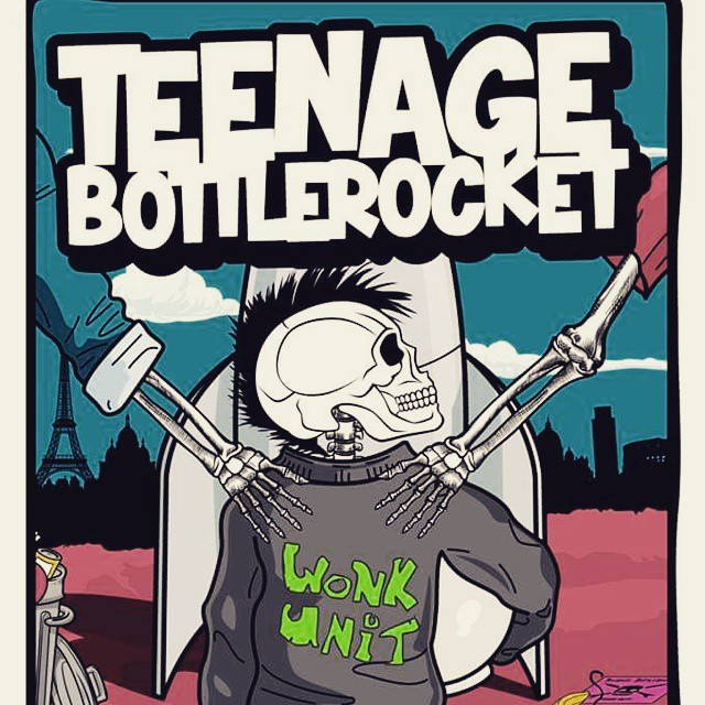 Wonk Unit Support Teenage Bottlerocket - Wonk Unit